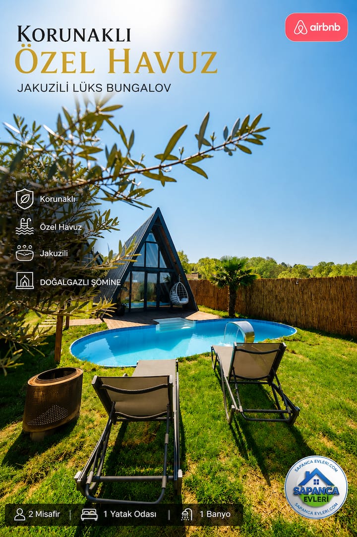 Sapancada Jakuzili Lüks Bungalov - Karasu