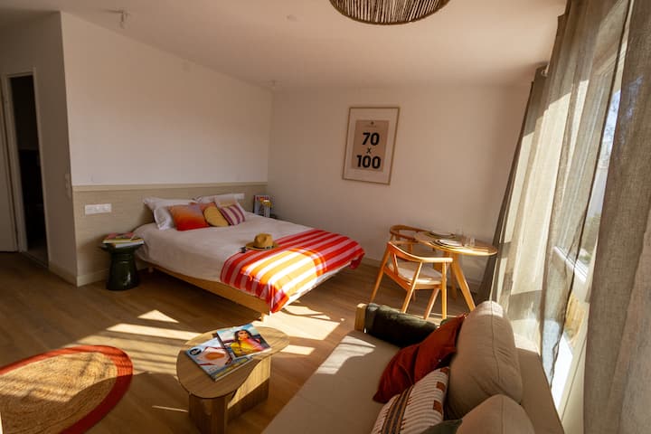 Le Mid-length- Studio Pour 2 - Piscine Commune - Biscarrosse