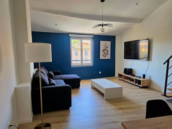Cœur D'aix, Clim, 2 Chambres, 2 Sdb, Vue Toits - Gardanne