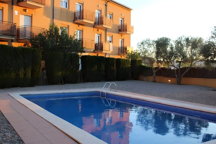 Apartamento Con Piscina En Esclanyà - Llafranc