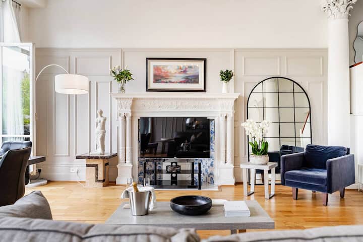 Lux Chelsea 1st Floor Period Flat, Terrace &Garden - チェルシー
