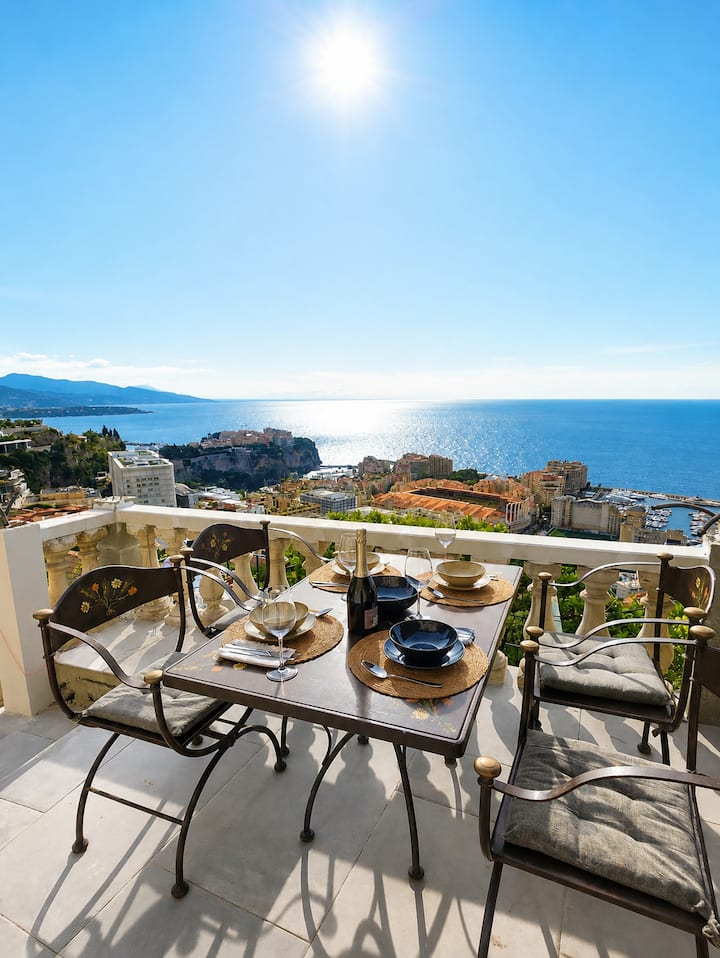 Appartement Avec Jacuzzi Et Vue Sur Monaco - Beausoleil