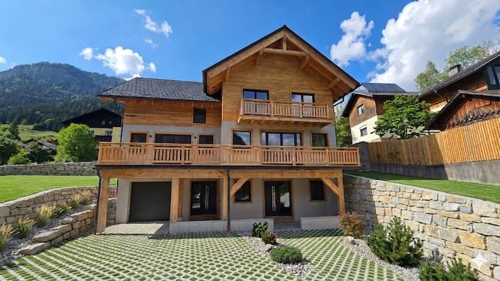 Beautiful New-build Home With Mountain View - Tauplitz
