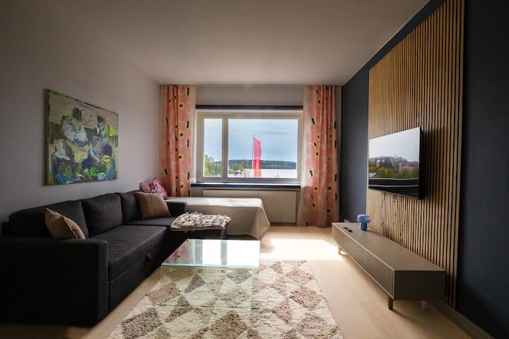 Scandinavian Design Home, Lake View + Wifi + Ac - Savonlinna