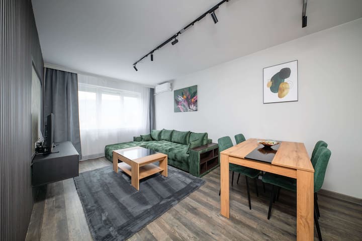 Stylish 1bd Flat With Vitosha Mountain View - Sofia