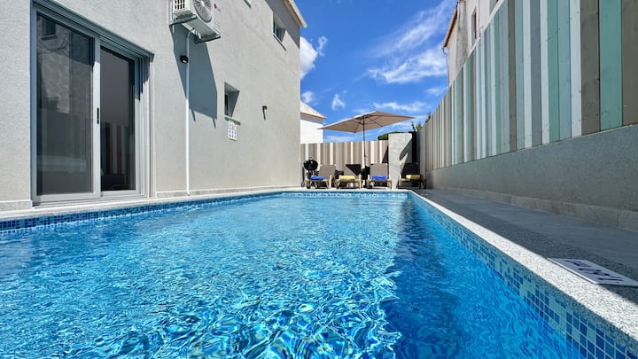 Alfarroba | Piscina Aquecida | 10 Pax | Quarteira - Quarteira