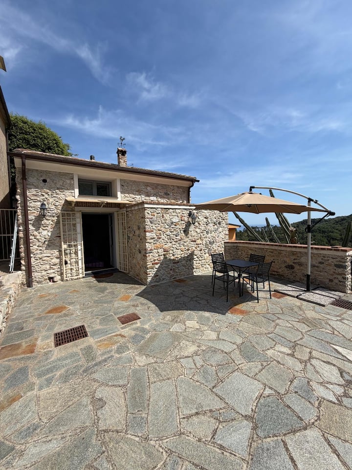 Maison De Vacances Avec Vue Mer Et Terrasse - Pietra Ligure