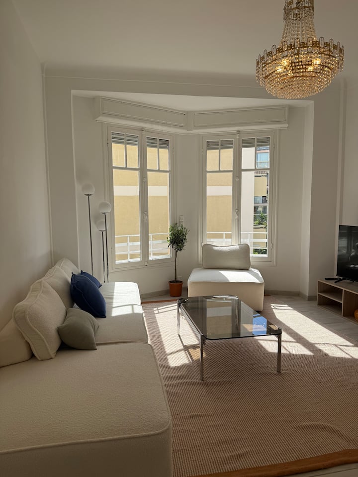 Appartement Lumineux : 30 Secondes De La Plage ! - Antibes