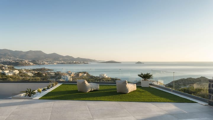 4 Bedroom Sea View Villa - Agios Nikolaos