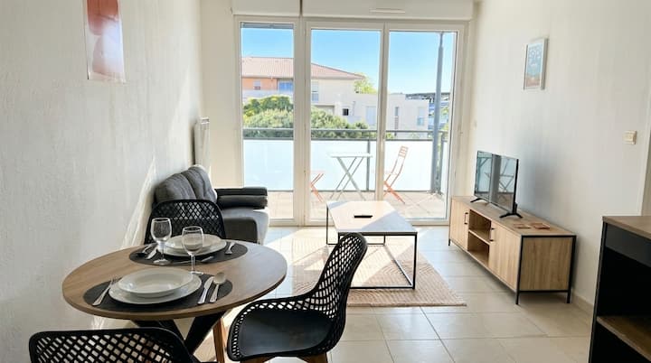 Appartement Lumineux, Proche Airbus & Aéroport - Colomiers