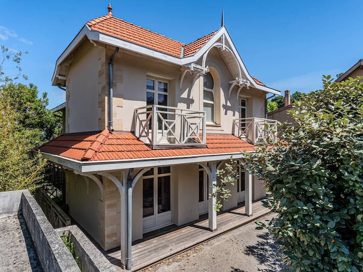 Villa éLégante à Arcachon, 6 Pers. - Près Plage - Arcachon