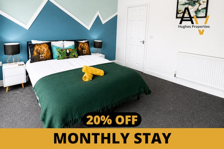 Prime Location Home In Crewe | Best For Long Stays - Nantwich