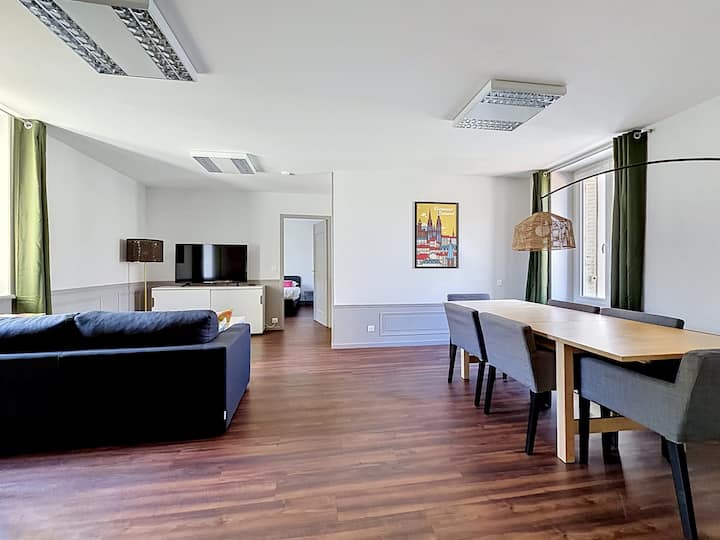 Appart 6 Pers, Climatisé Wifi - Clermont-Ferrand