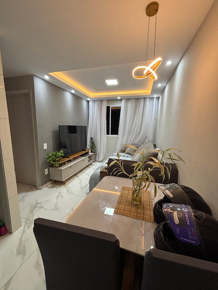 Ap Mobiliado Prox Shopping Boulevard, Faculdades. - Camaçari