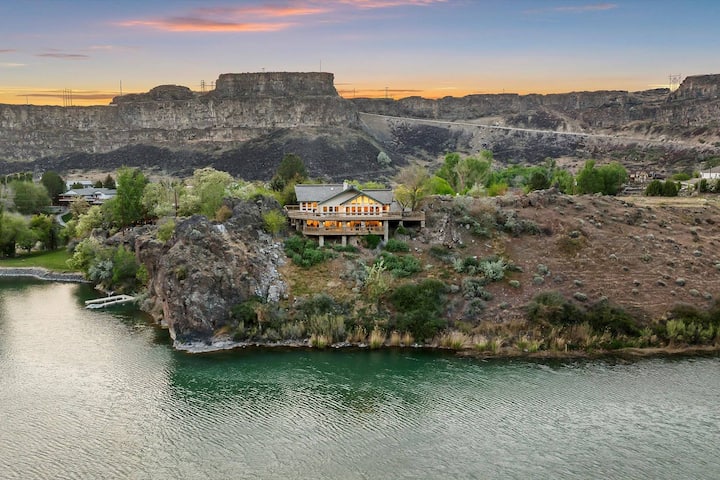 Luxury Retreat On Snake River W/ Private Dock - Twin Falls, ID