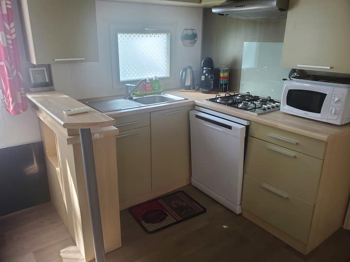 Mobilhome 2 Chambres 
Climatisé
Camping Familial - Mimizan