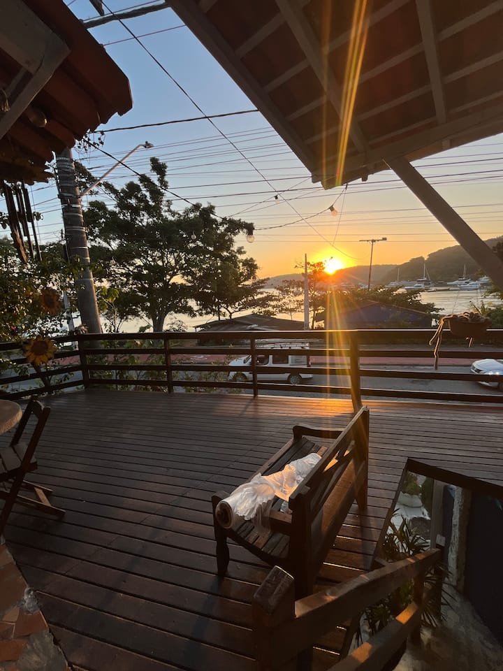 Casa Frente Mar Com Pôr Do Sol Inesquecível - Porto Belo
