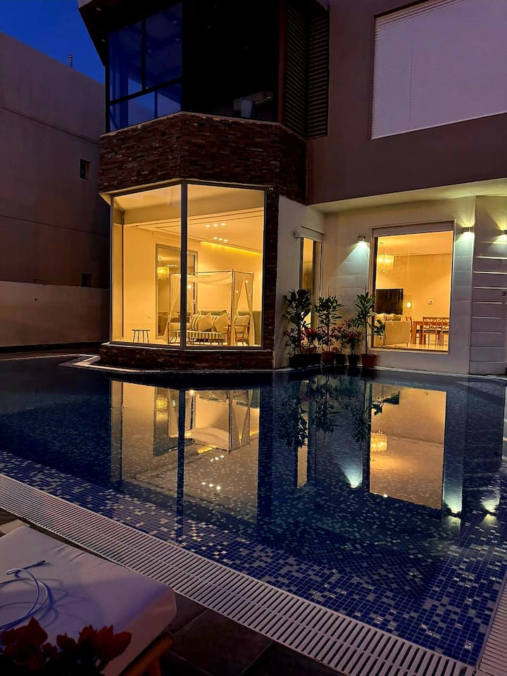 Villa Dar Lulwa Avec Piscine Prive - Kuwait