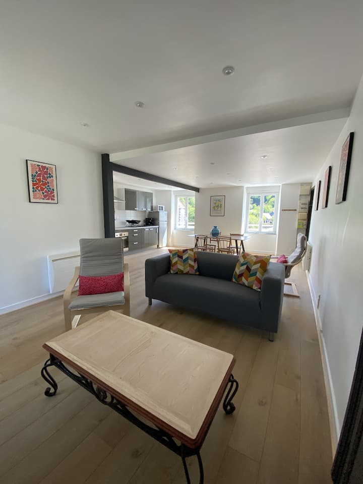 Appartement Vue Rivière Au Cœur De La Gacilly - La Gacilly