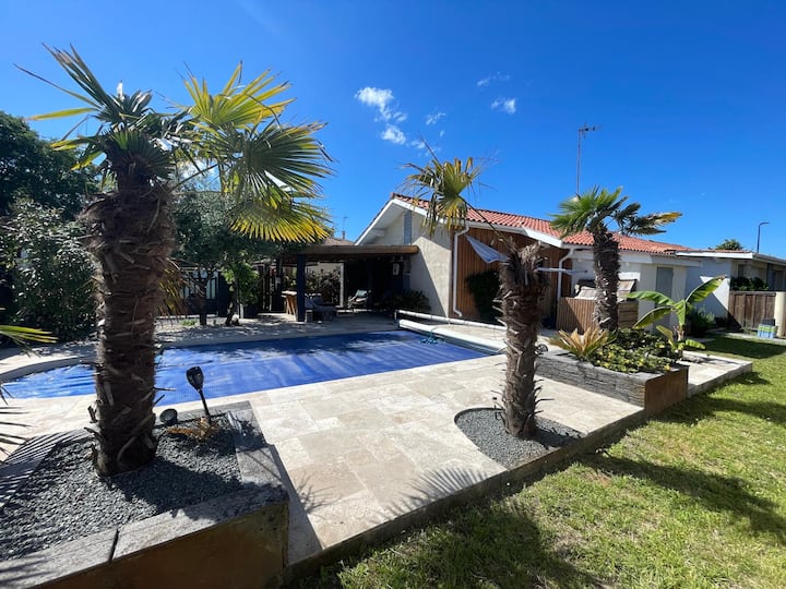 Maison Avec Piscine, Cazaux - La Teste-de-Buch