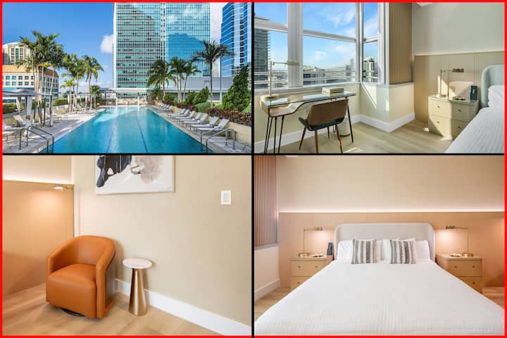★ Exclusive Luxury Studio With Free Parking ★ 32s - Miami
