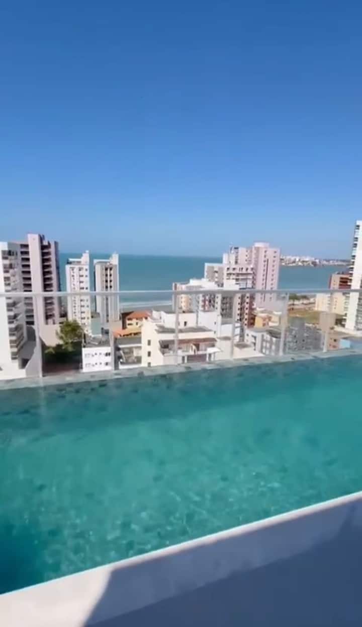 Apartamento Guarapari-es, Vista Panoramica Do Mar! - Guarapari