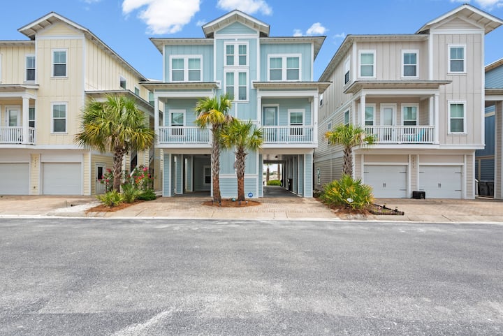 Sea Haven | Navarre Beach Sound Views + Firepit - Navarre, FL