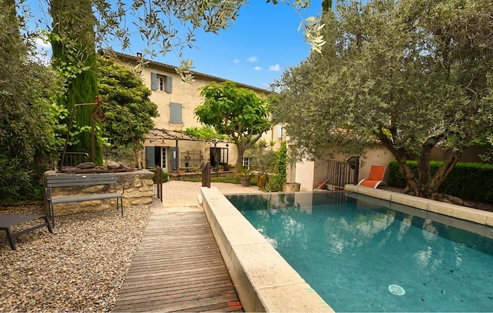 Maison Avec Piscine Privée - Mazan