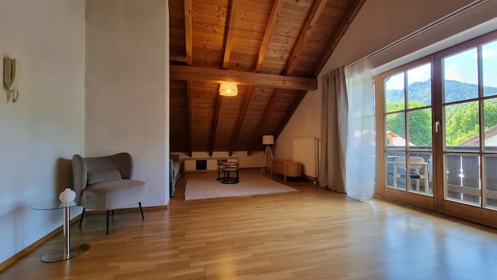 Helles Apartment Mit Balkon Am Kochelsee - Walchensee
