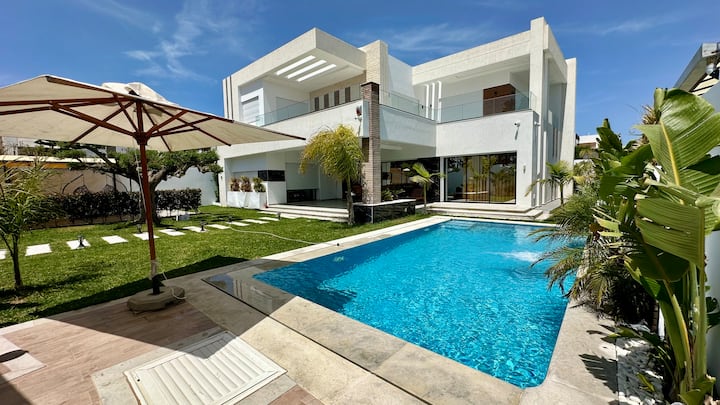Villa Avec Piscine Indépendante Jardin - Hammamet