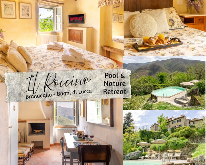 [*Ll Rocclno*] - Piscine Et Jardin - Wi-fi Gratuit - Bagni di Lucca