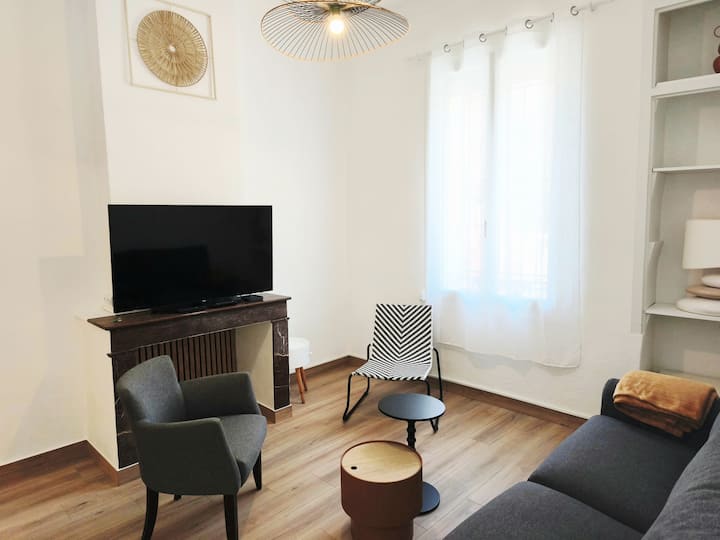 Charmant Appartement De 53 M2 En Rdc Avec Cave - Perpignan