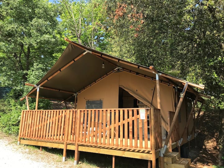 Camping Mar Y Sierra - Tente Safari 4p Sdb - Senigallia
