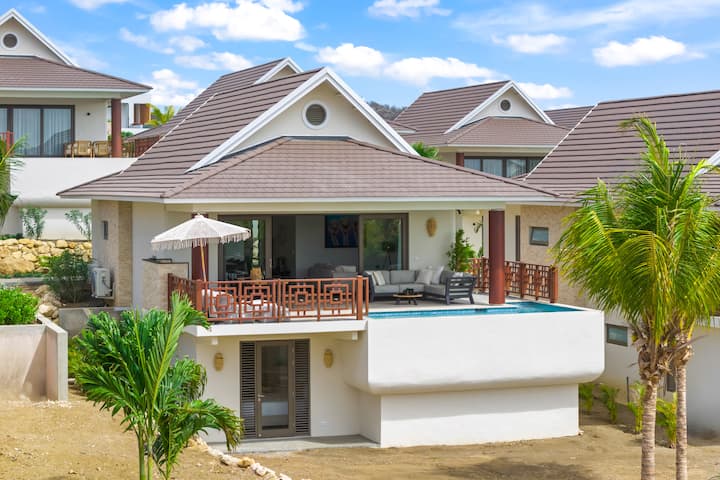 New! Front Row Jazmyn 8 Blue Bay - 4 Bedroom! - Curaçao