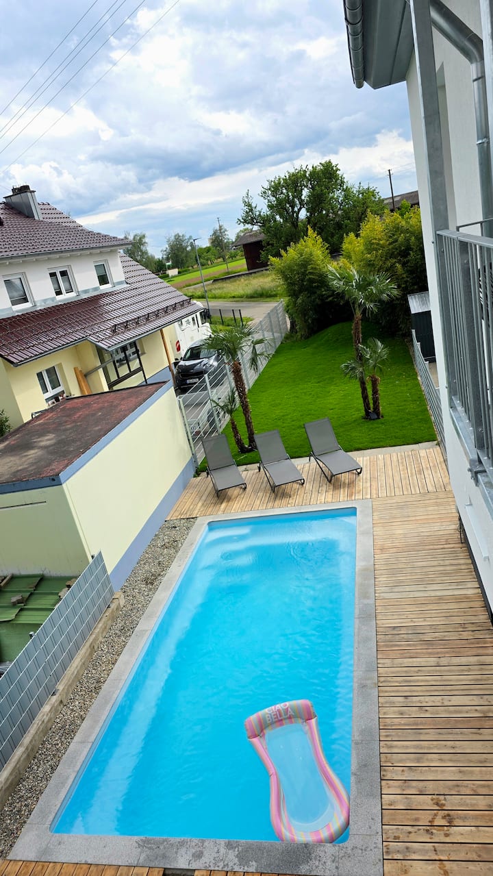 Haus Mit 3 Wohnungen I Beheizbarer Pool I Sauna - Lahr