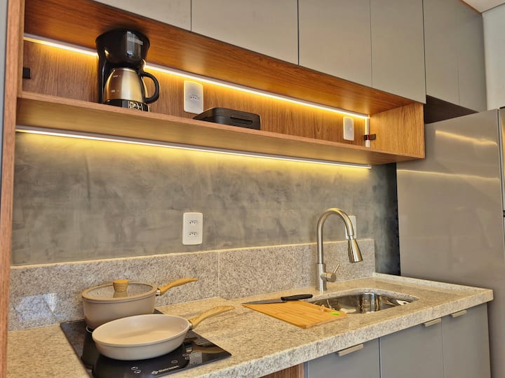 Studio Premium E Vista Panorâmica-faria Lima/metrô - Sao Paulo