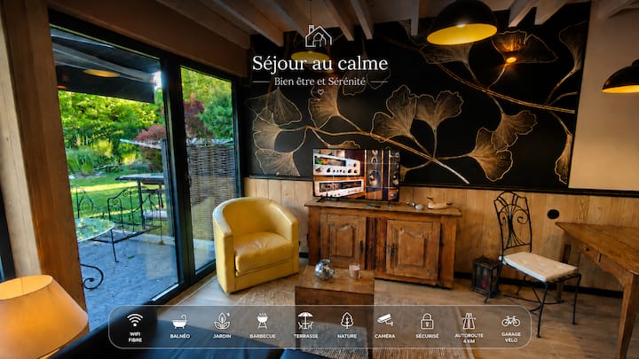 Escapade Bien-être Dans Un Loft Terrasse Et Jardin - Belfort