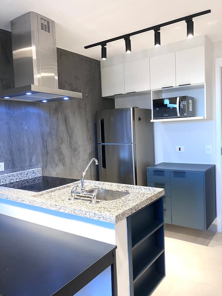 Apartamento Com Estacionamento, Wifi, Ar E Lazer - Campinas