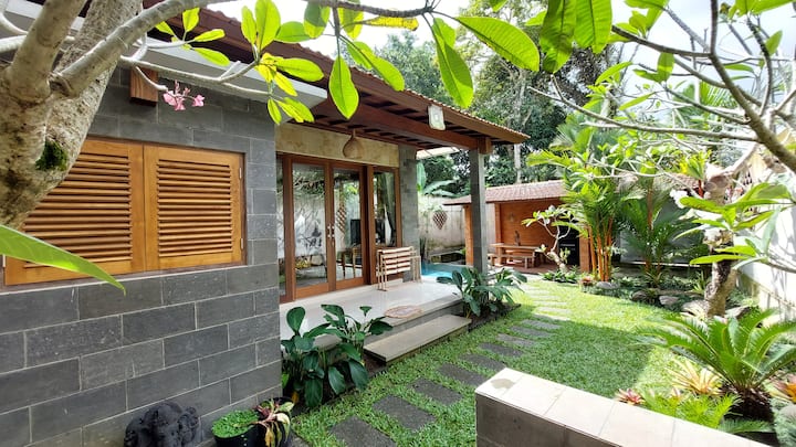 Hidden Gem 1br Villa With Private Pool In Ubud - Bali