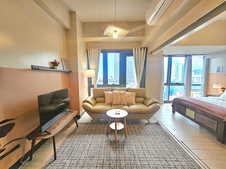 Terracota Glow+ City Views 1br Greenbelt Hamilton - Manila