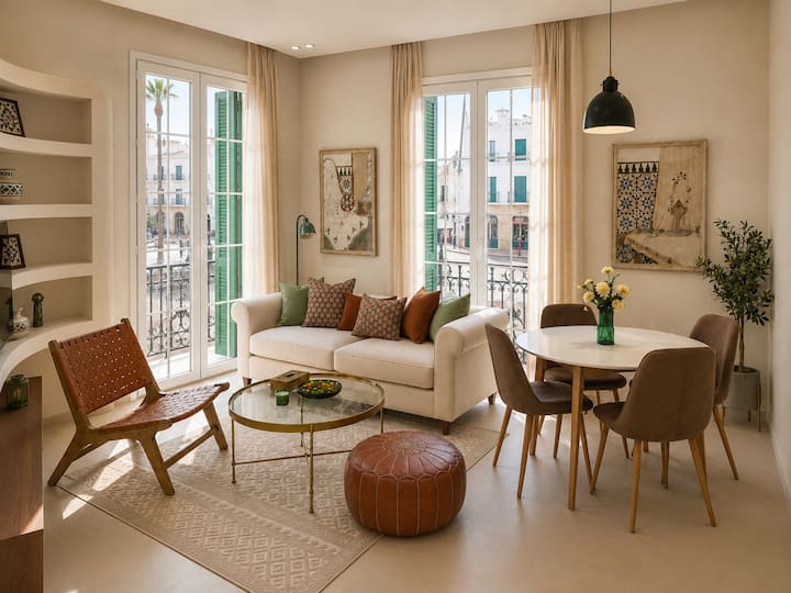 Appartement Marocain De Luxe Central & Chaleureux - Tétouan