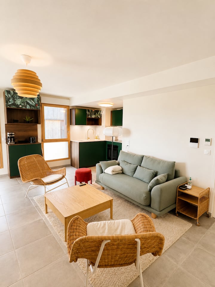 ÉLégant Appartement Avec Vue Lac Et Montagnes - Aix-les-Bains