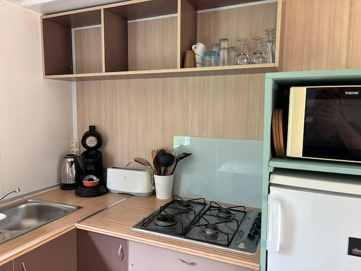 Mobil-home 6 Pers Piscine & Rivière Ardèche - Ruoms