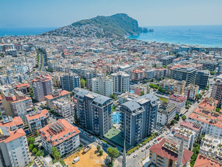 Merkezi Konumda Premium Konaklama - Alanya