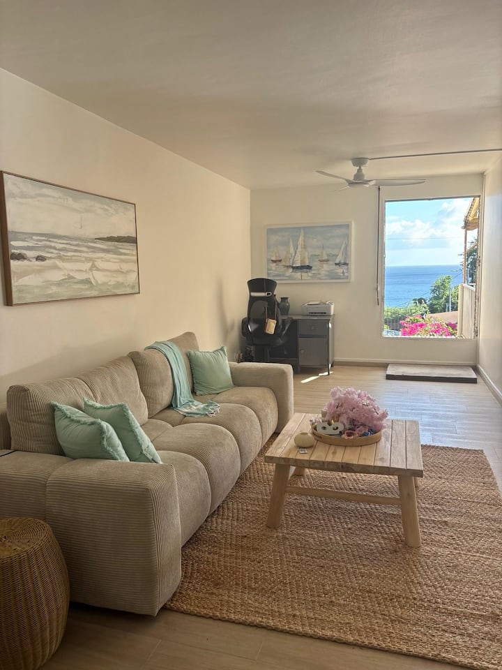 Maison, Vue Mer Et Plage à Pied - Martinique