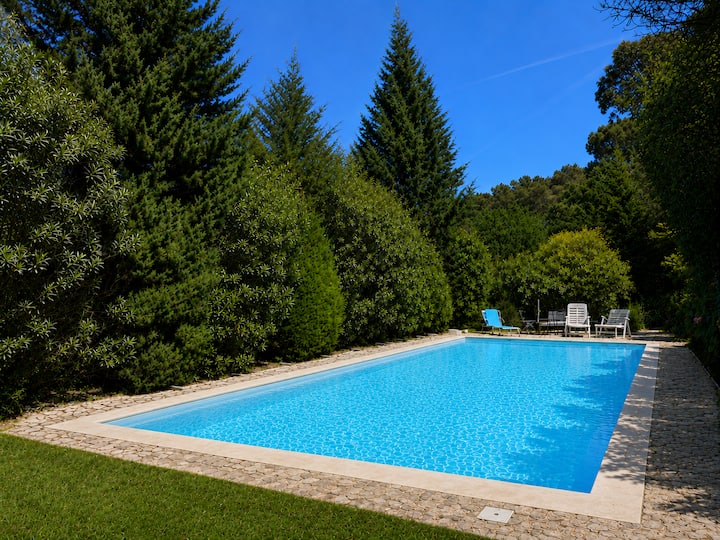 Superbe Villa Avec Piscine Et Vue Au Calme - Mougins