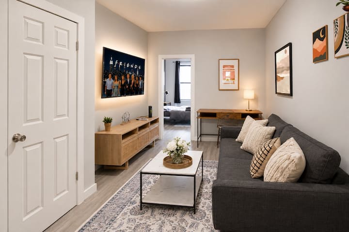 𖡡 First Street Flat - 1br Apt Just 15 Min To Nyc - Hoboken, NJ