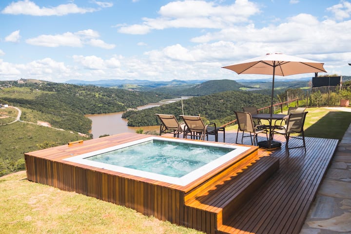 Casa De Vó Na Montanha Com Vista Cinematográfica - Itabirito