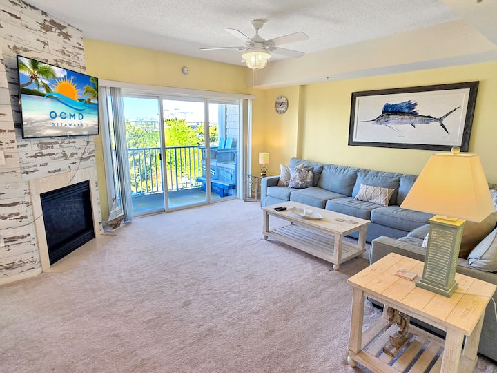 2 Bedroom Bayview Condo With Rooftop Pool! Cb302 - Ocean City, MD