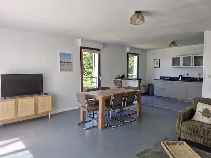 Grand Appartement Entre Forêt Et Plage - Stella Plage